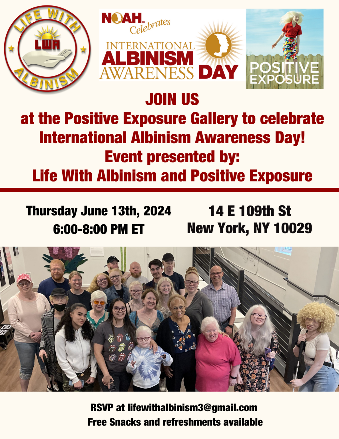 International Albinism Awareness Day - National Organization for ...